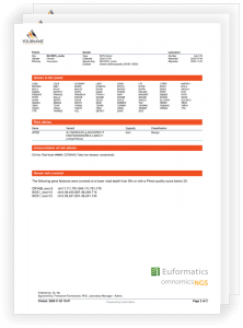 NGS variant interpretation and reporting - Euformatics